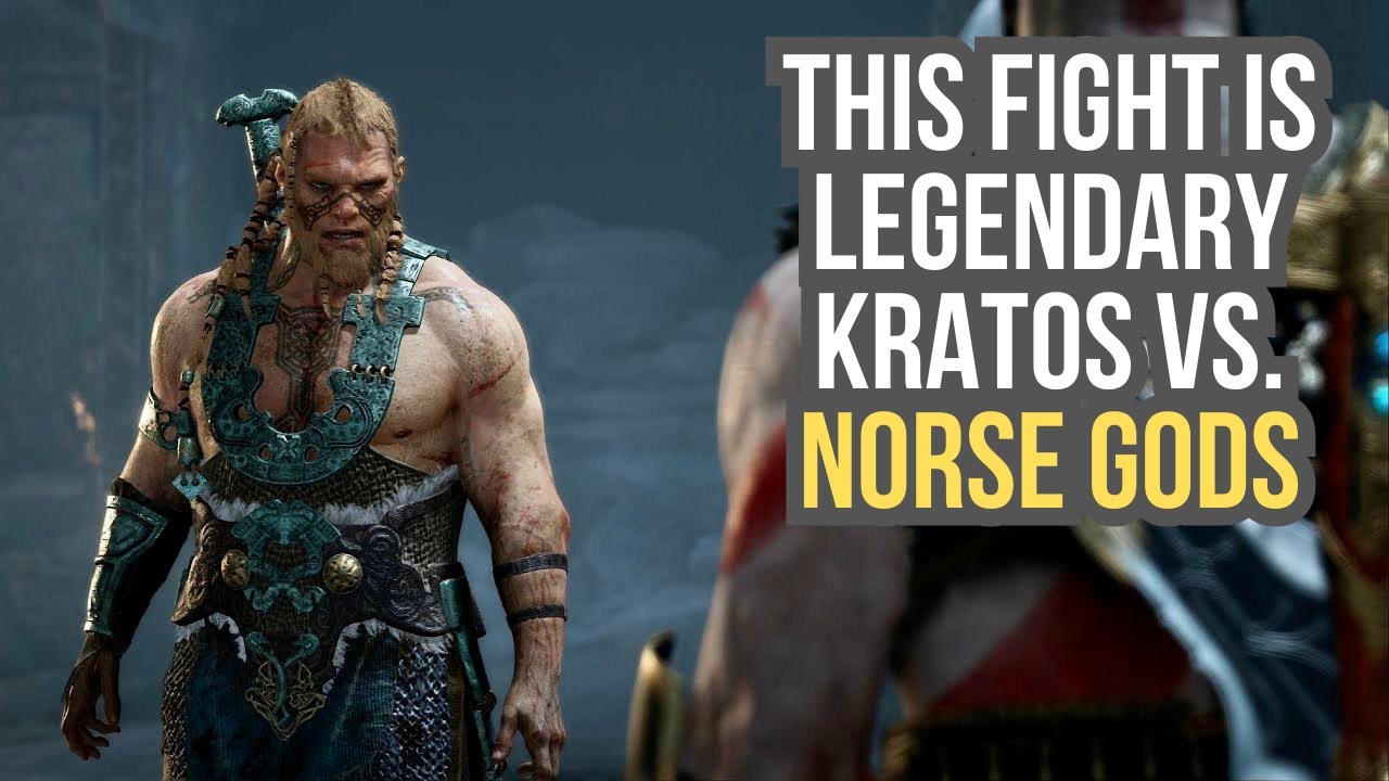 KRATOS' EPIC BATTLE: Taking on Magni & Modi in GOD OF WAR! | NORSE GODS ...