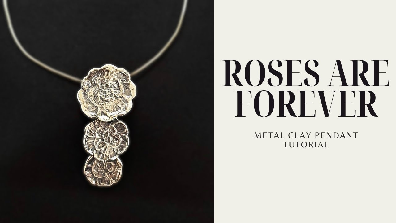 Roses are Forever Pendant Tutorial With Carrie Story - YouTube