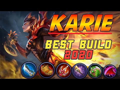 Best build 2020 legendary [gameplay hero karie] - YouTube