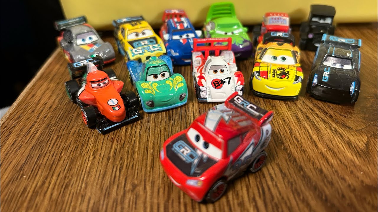 Unboxing 11 mini racers - YouTube