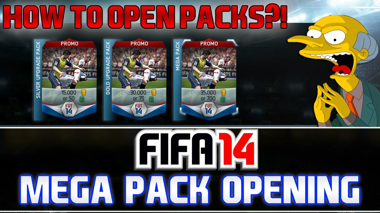 Fifa 14 - How to open Packs! - Mega Pack Opening +Facecam | 35K Mega ...
