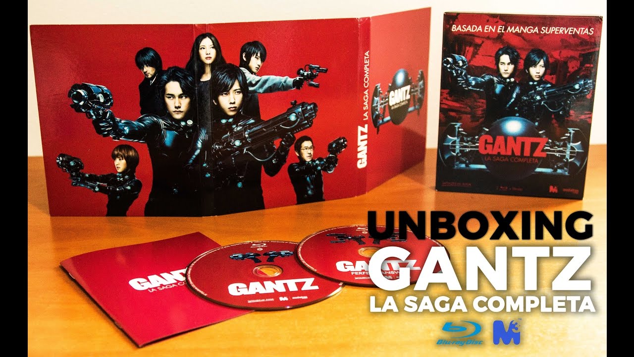 GANTZ La saga completa [2011] | Unboxing (Blu-Ray/Alta definición ...