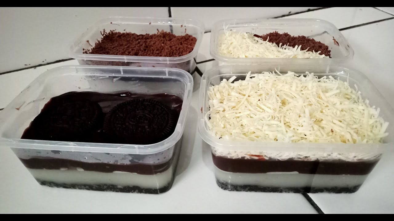 Dessert Oreo dengan Coklat Lumer - YouTube