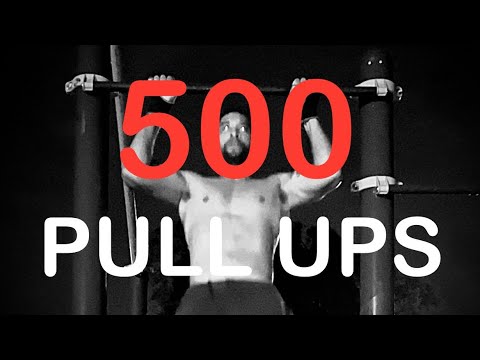 Cut out distractions and focus on being your best 500 PULL UPS - YouTube