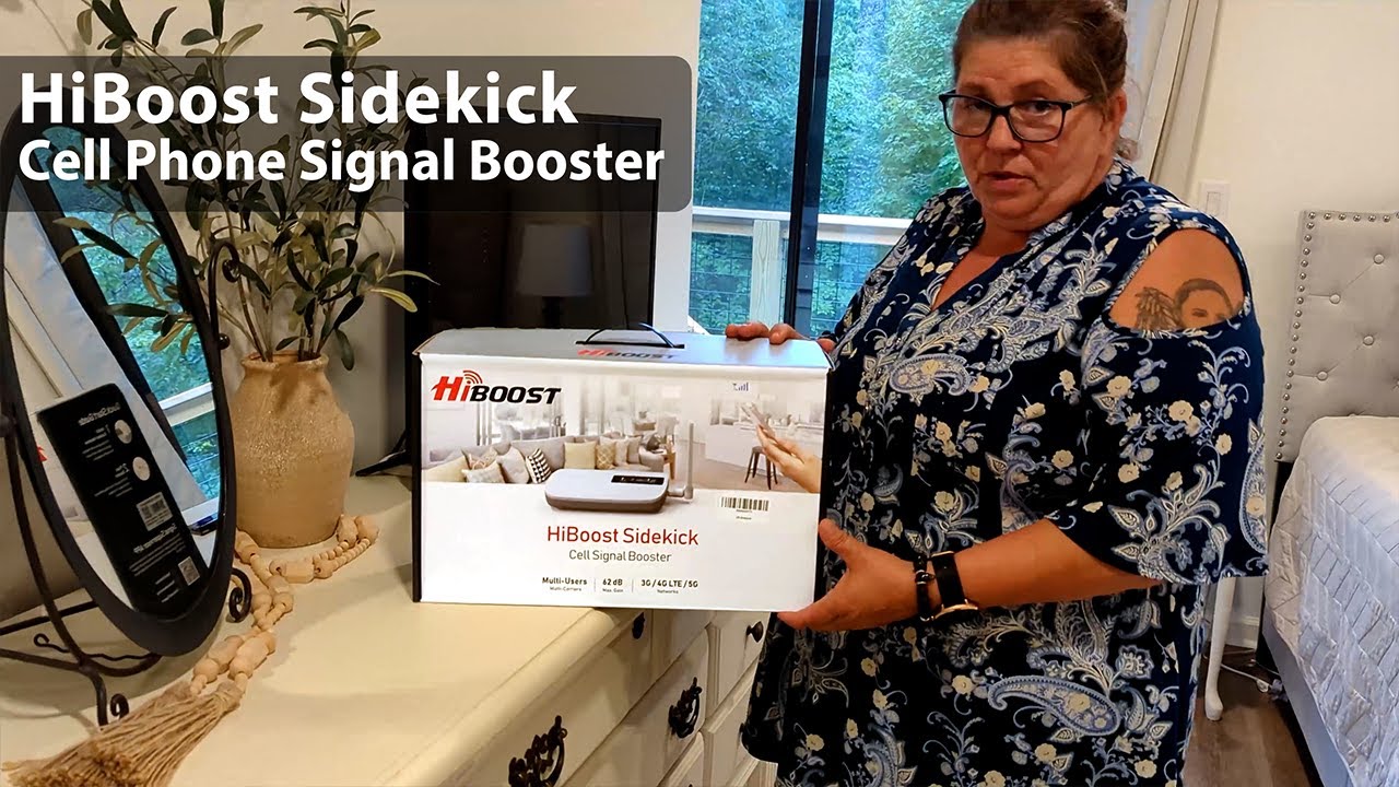 HiBoost Sidekick Cell Phone Signal Booster Review | HiBoost - YouTube