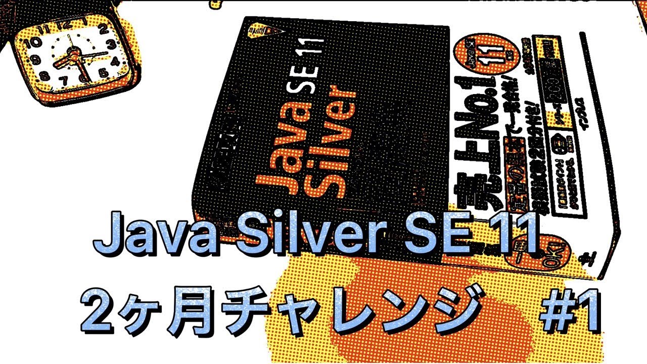【Java Silver】認定試験2ヶ月チャレンジ #1 - YouTube