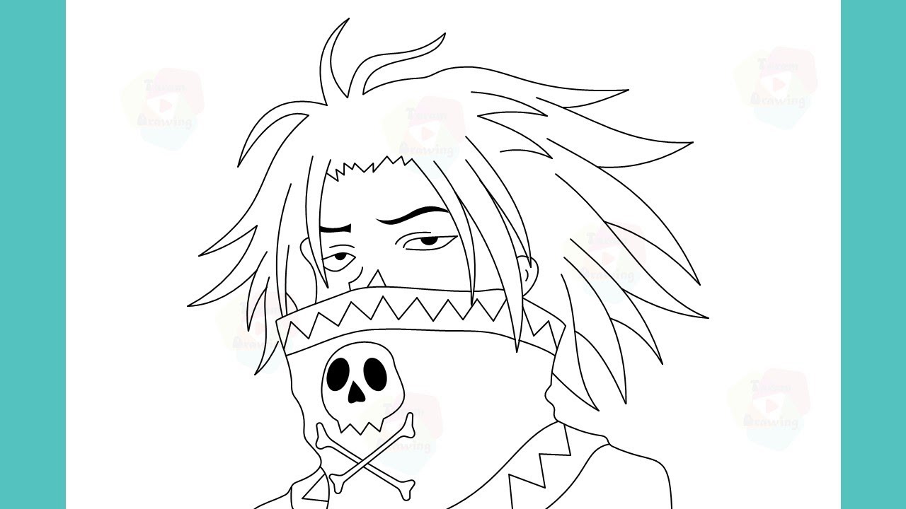 How To Draw Feitan Hunter X Hunter Step by Step Drawing - YouTube