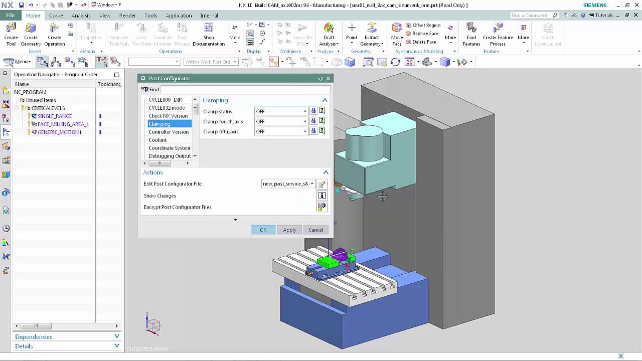 NX CAM - Post Configurator Enhancements with NX for Manufacturing - YouTube