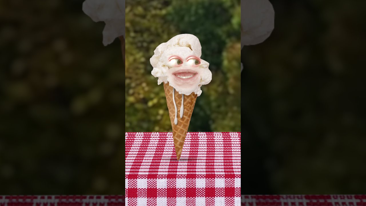 Annoying Orange vs Ice Cream Cone #Shorts - YouTube