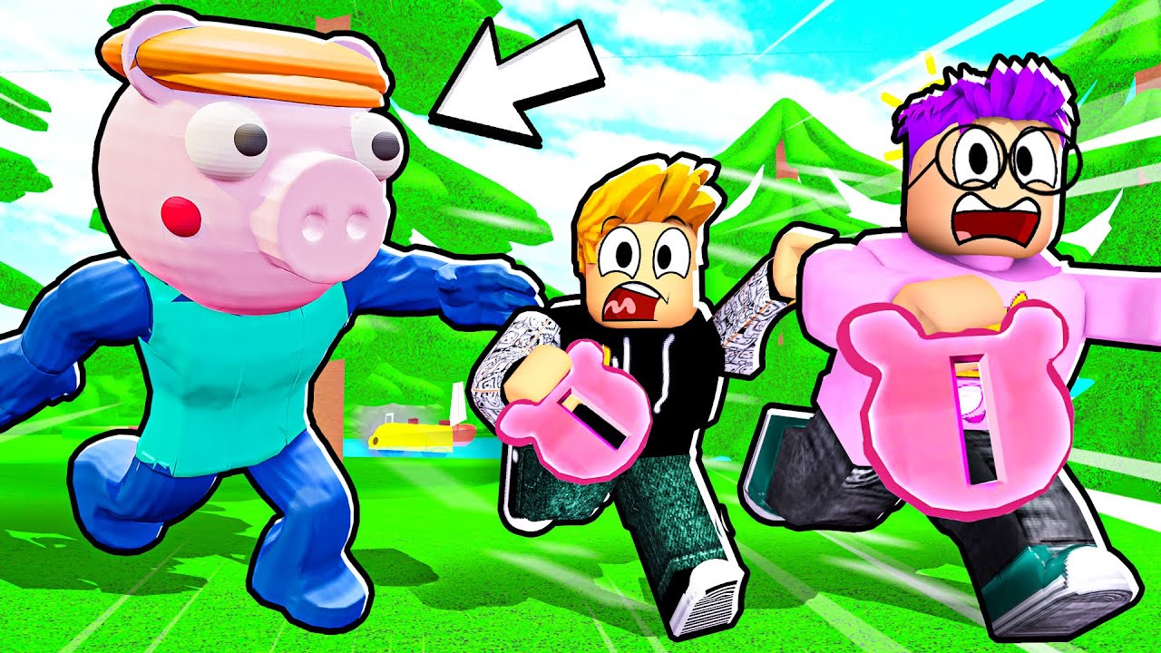 Can We Unlock ALL PIG 64 BADGES + SECRETS!? (NEW PIGGY ROBLOX GAME ...