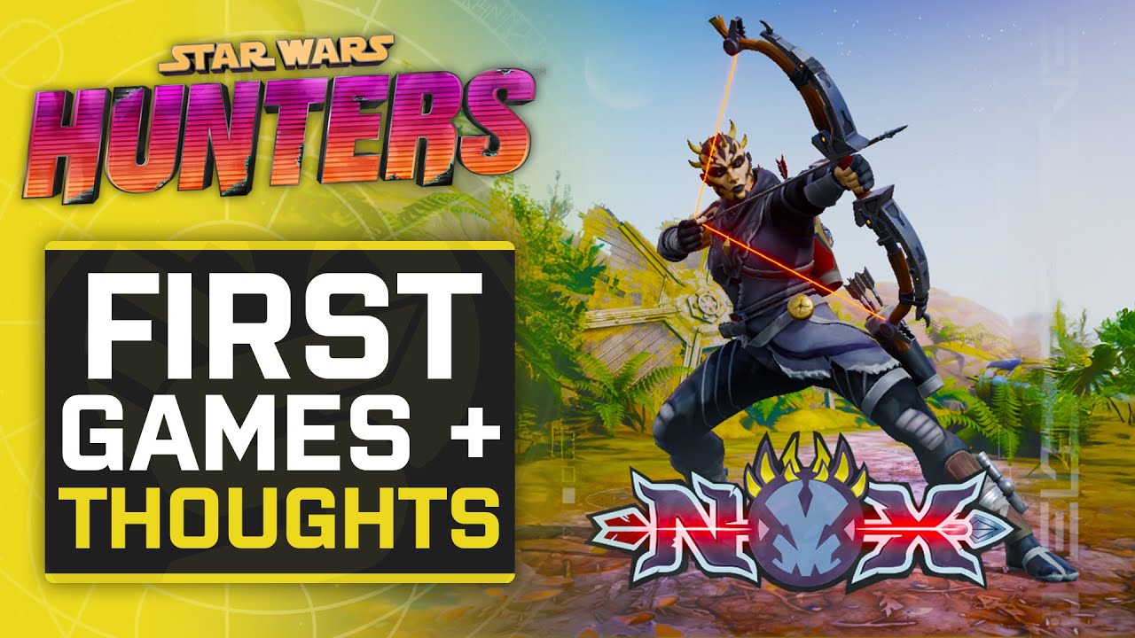 My FIRST MATCHES as Nox + Initial Impressions - Star War: Hunters - YouTube