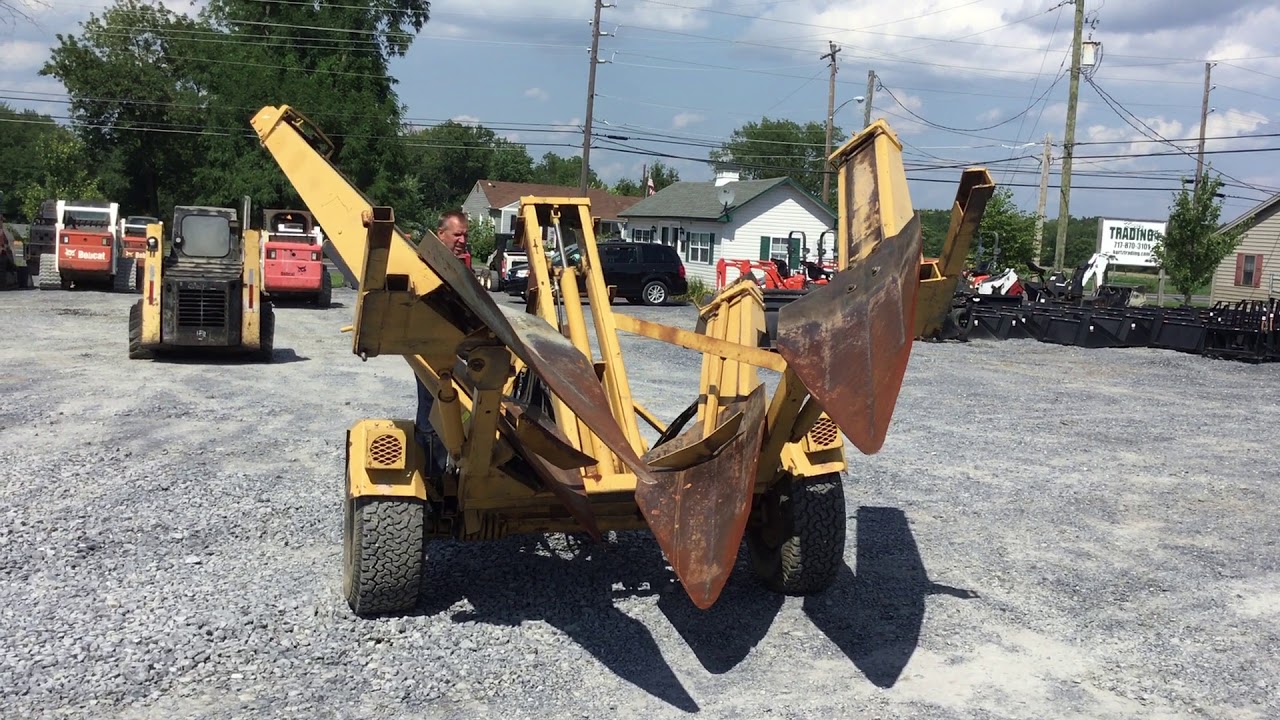 Vermeer TS44 Towable Tree Spade! - YouTube