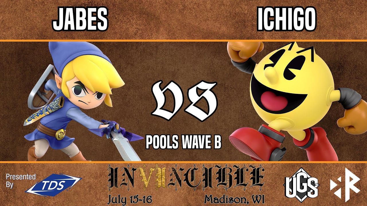 Invincible VII - Pools Wave B - Jabes(Toon Link) Vs. ICHIGO(Pac-Man ...