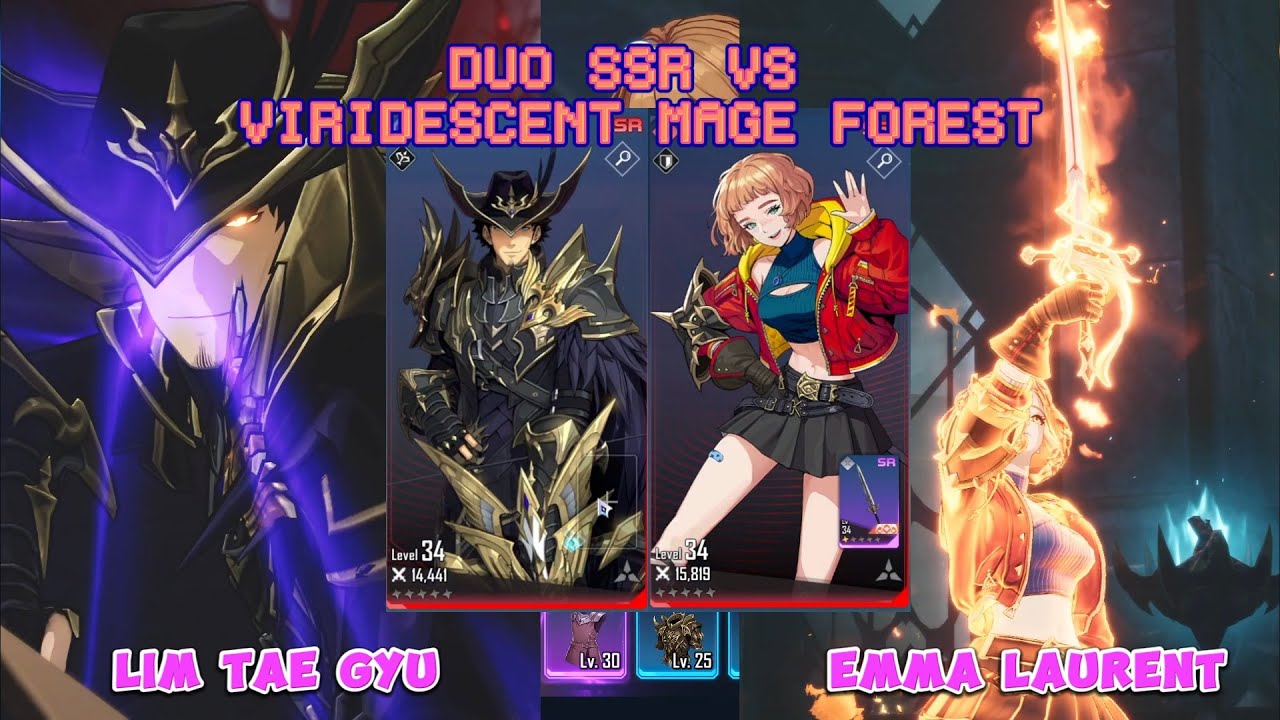 Lim Tae Gyu & Emma Laurent beresin Viridescent Mage Forest T5 & T6 ...