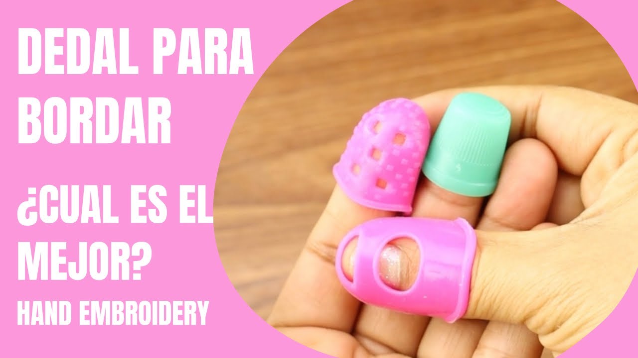THIMBLE FOR EMBROIDERY | DEDAL PARA BORDAR A MANO FLEXIBLE O RÍGIDO ...