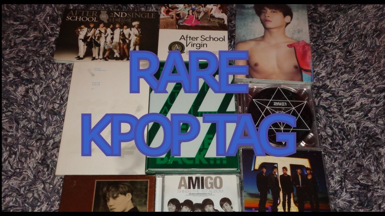 RARE KPOP ALBUM TAG! - YouTube