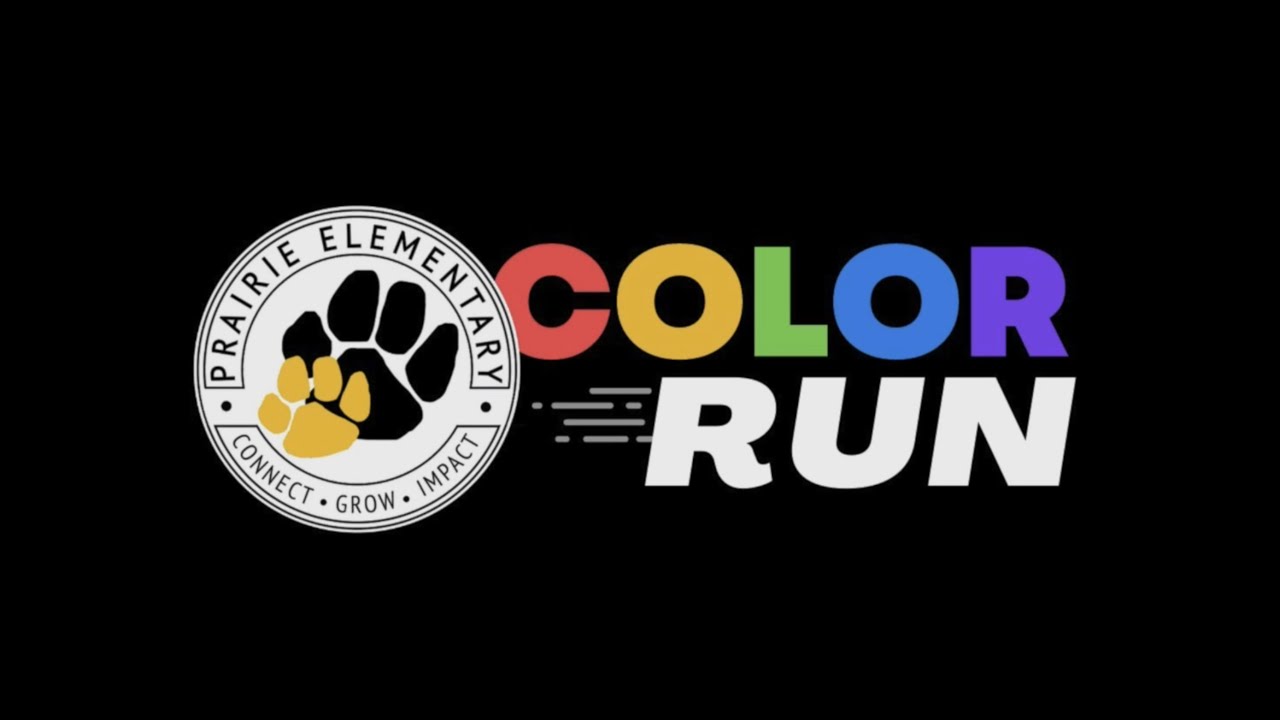Prairie Elementary Color Run! May 4, 2023. - YouTube
