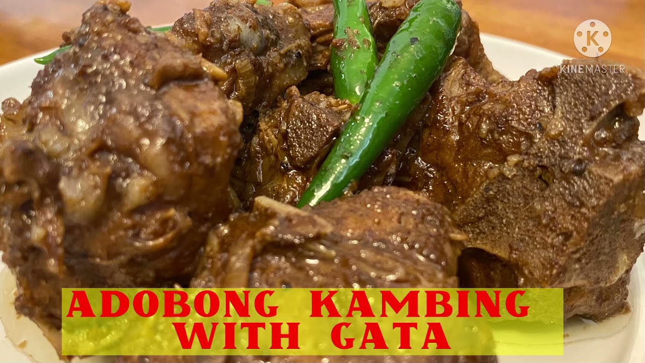 Adobong Kambing with Gata - YouTube