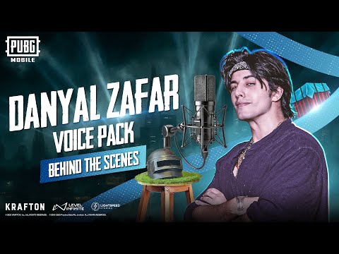 Danyal Zafar | Voice Pack BTS | PUBG MOBILE Pakistan Official