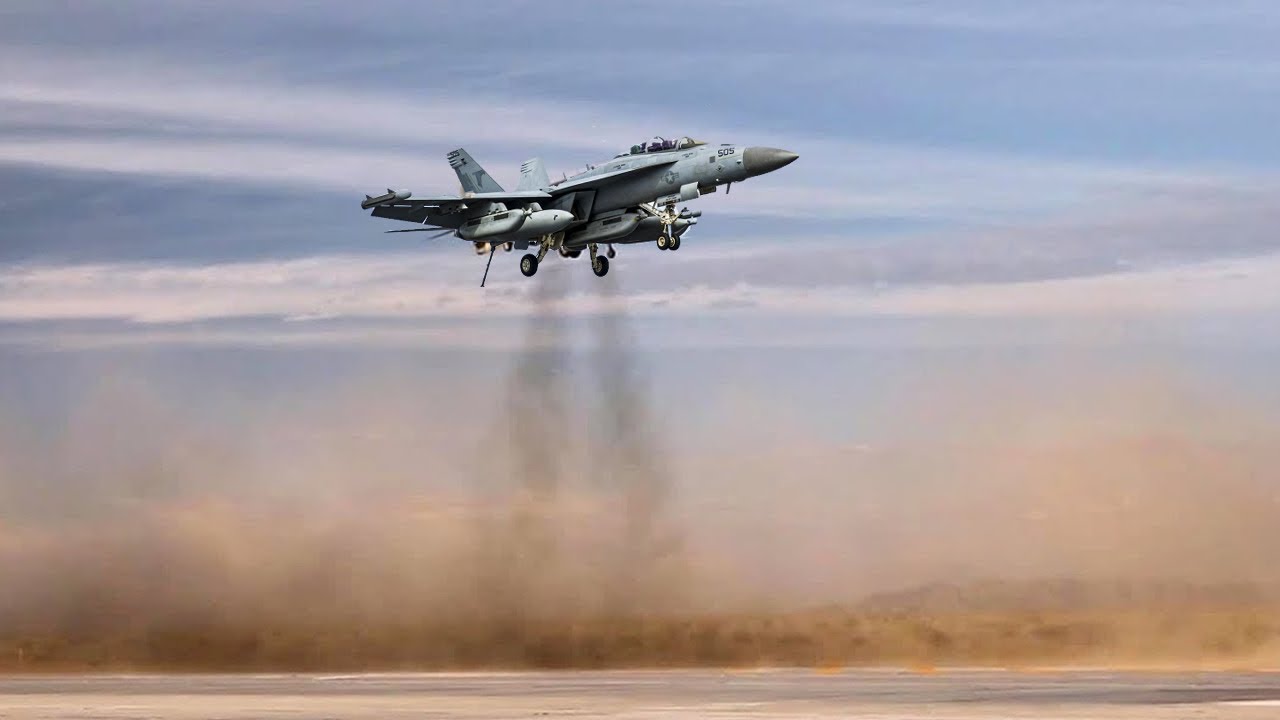 The F/A-18 Hornet is the best VTOL aircraft - YouTube