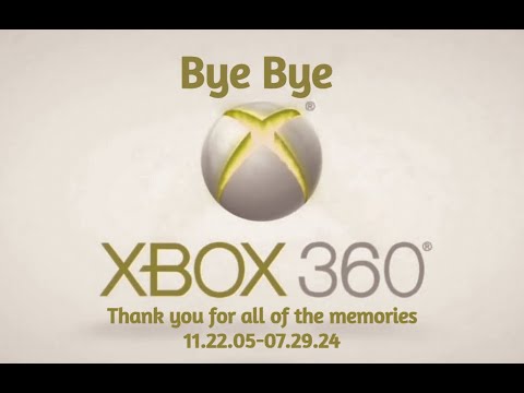 Bye Bye Xbox 360 :( - YouTube