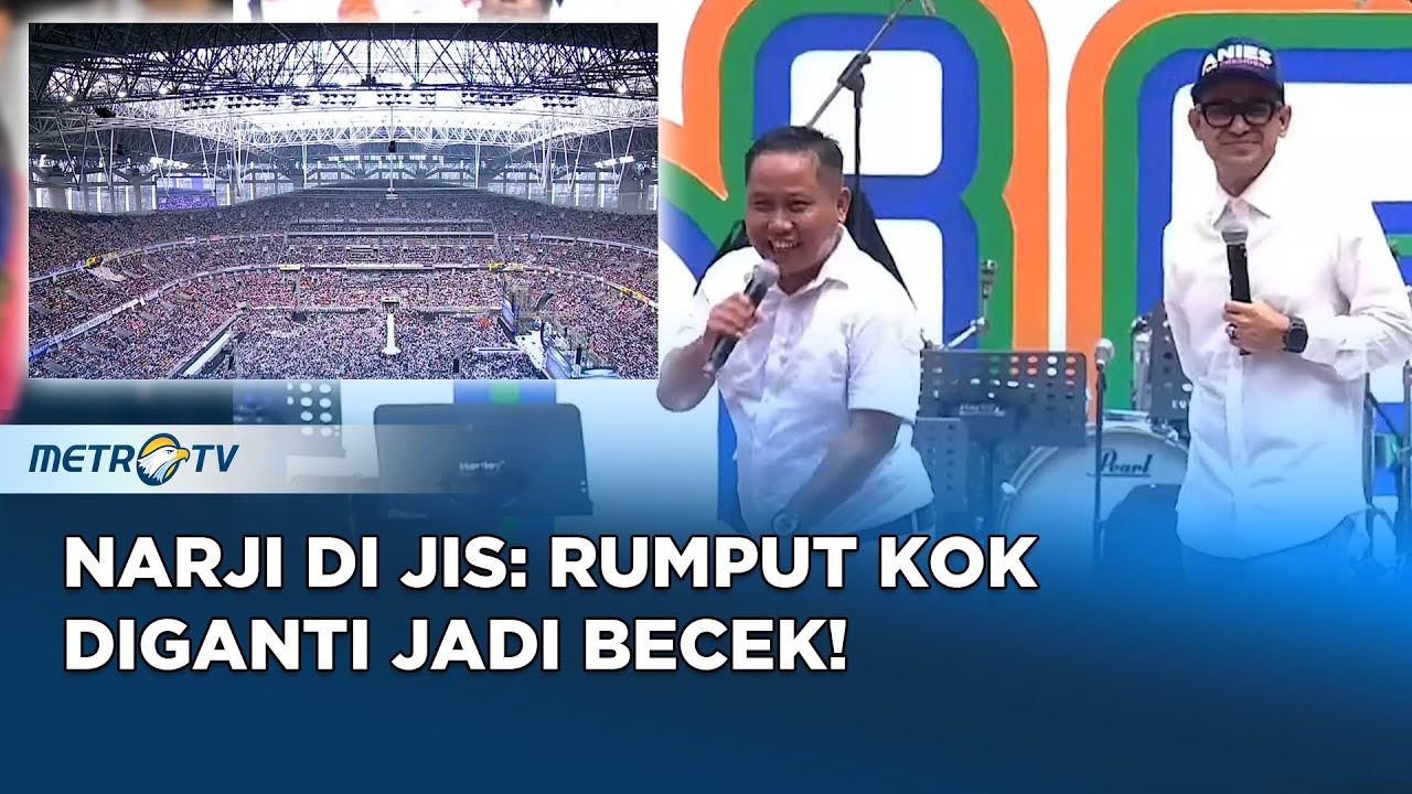 Narji di JIS: Rumput Kok Diganti Jadi Becek! - YouTube