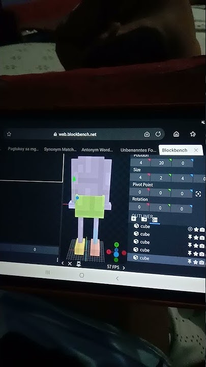 me first time using Blockbench - YouTube