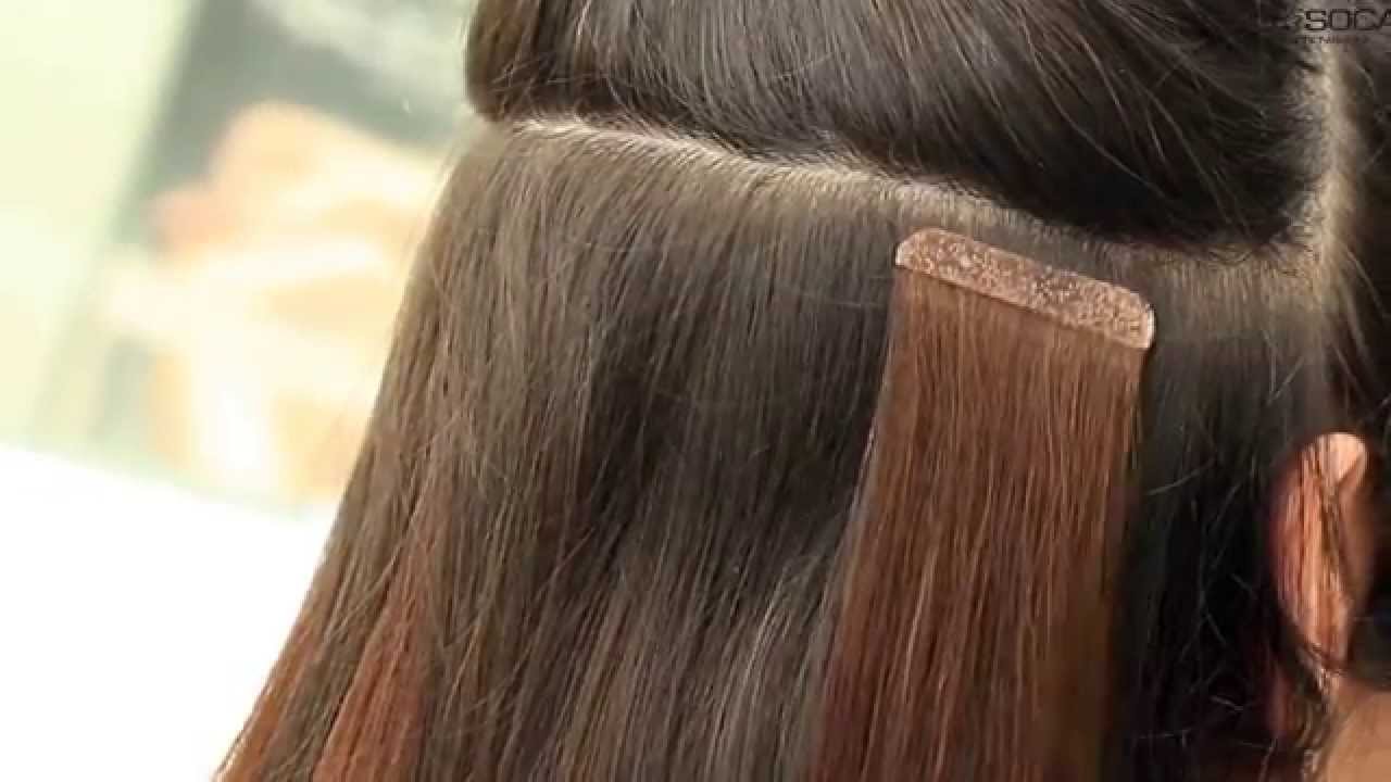 Euro SOCAP | Como aplicar extensão capilar - YouTube