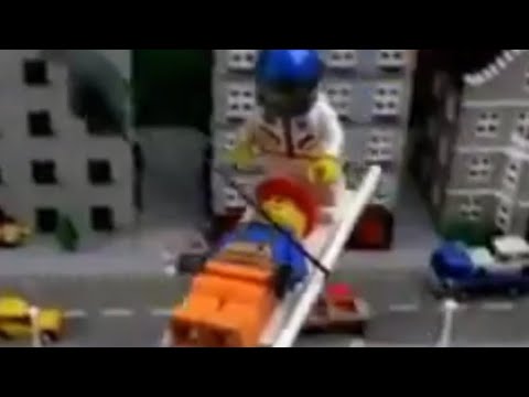 A Man Has Fallen Into The Rescue Helicopter In LEGO City! - YouTube
