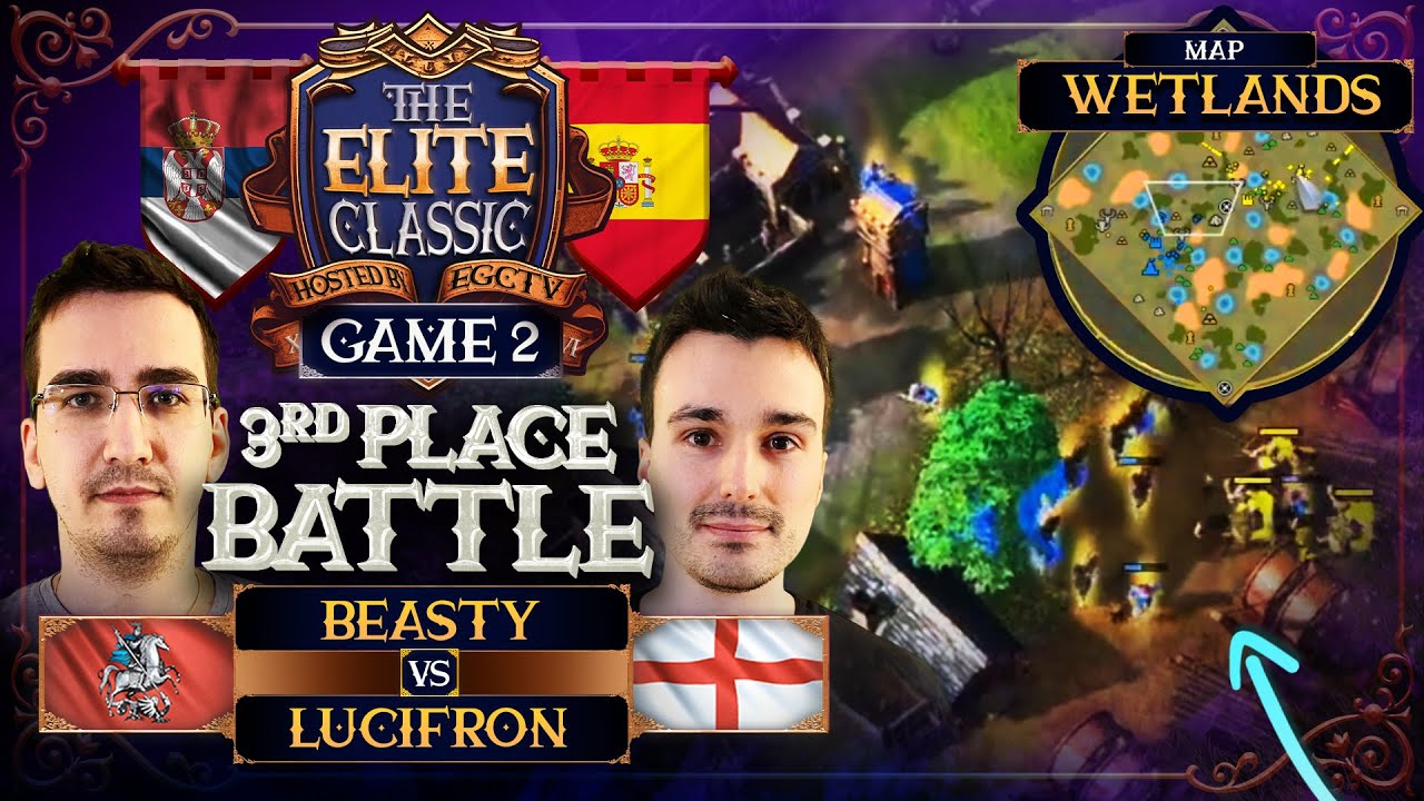 The Elite Classic: Beasty vs LucifroN G2, Bronze match Bo3 | Age Of ...