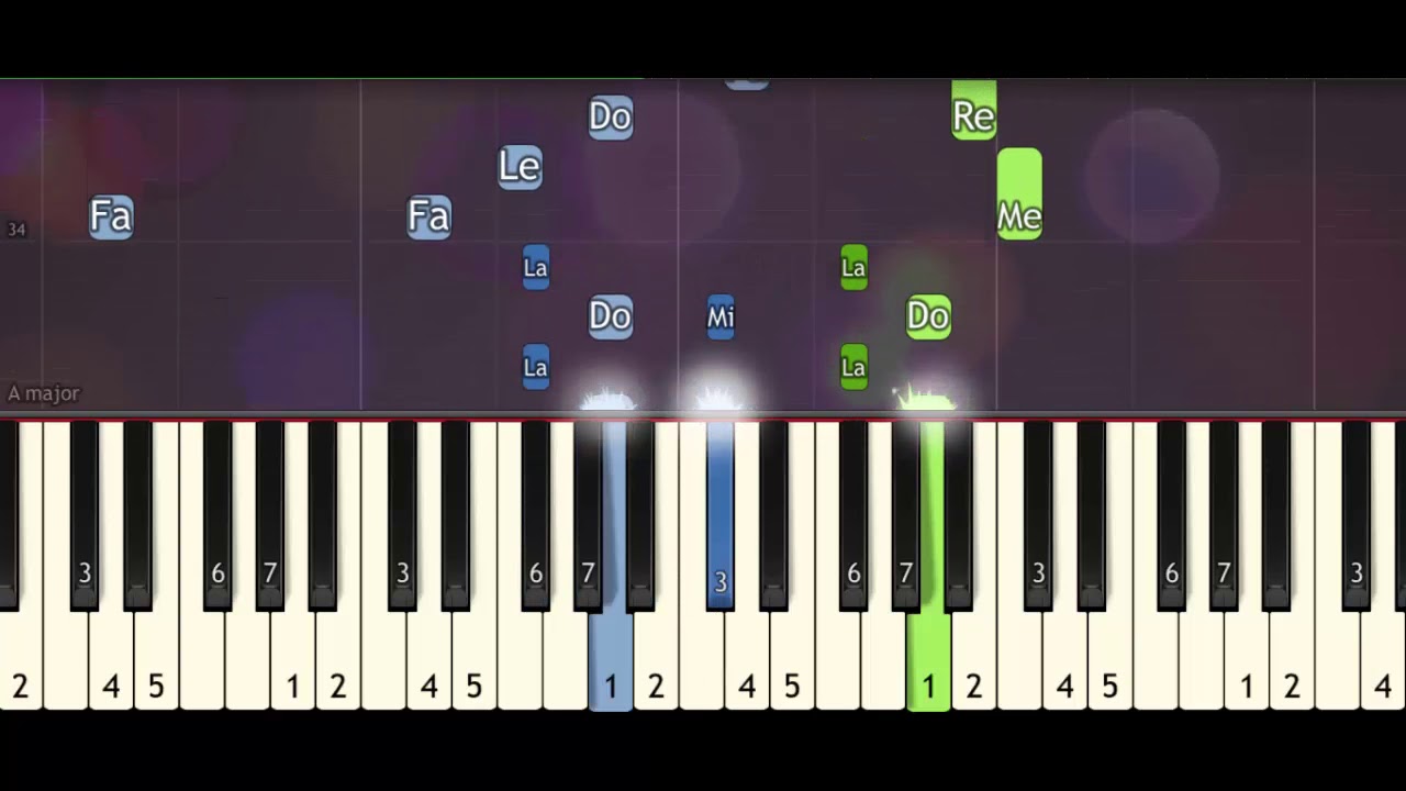 EXO (엑소) = Baekhyun Beautiful (piano tutorial) synthesia acoustic by ...