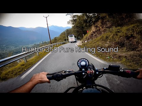 Hunter 350 Pure Riding Sound || Re Hunter 350 || Uttarakhand ️ - YouTube