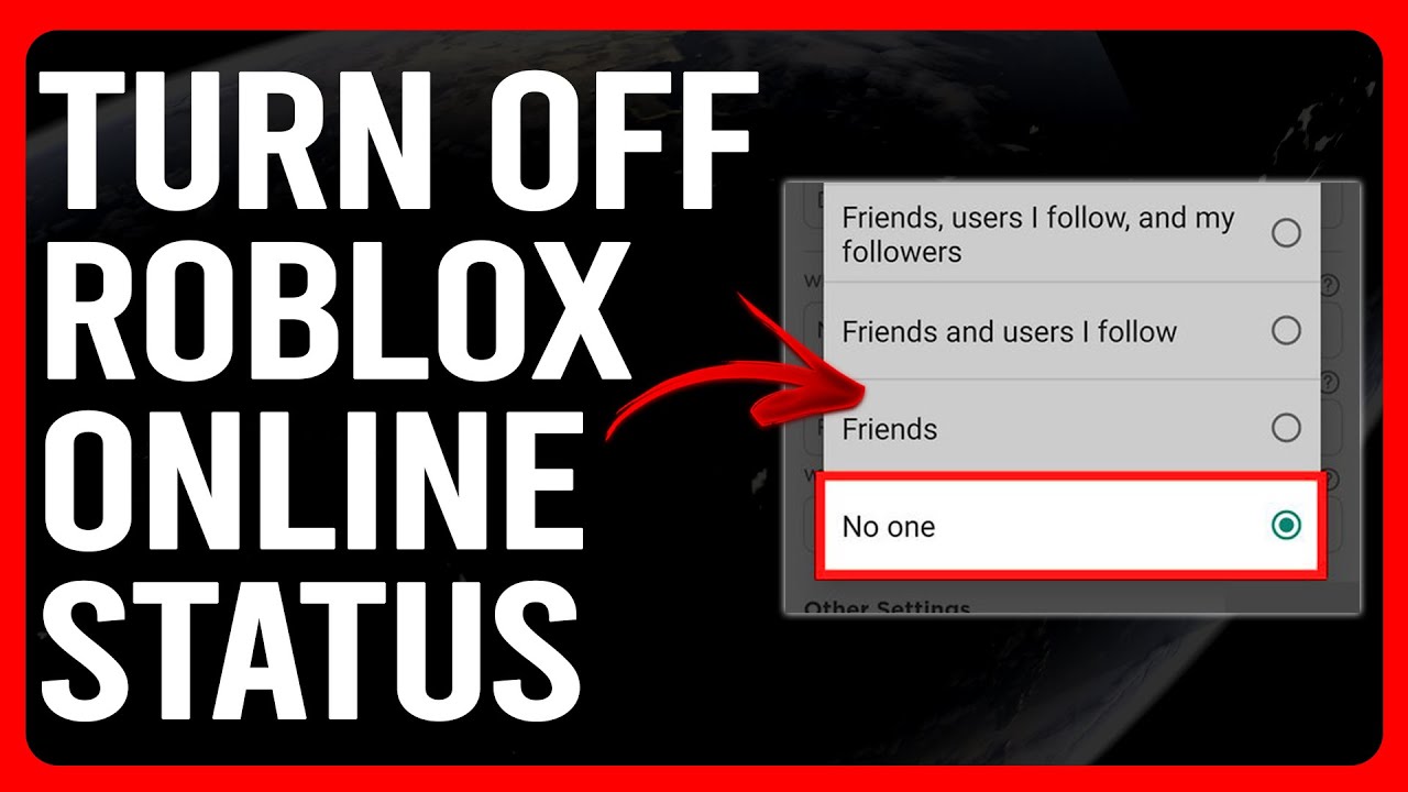 How To Turn Off Roblox Online Status (How To Appear Offline On Roblox ...