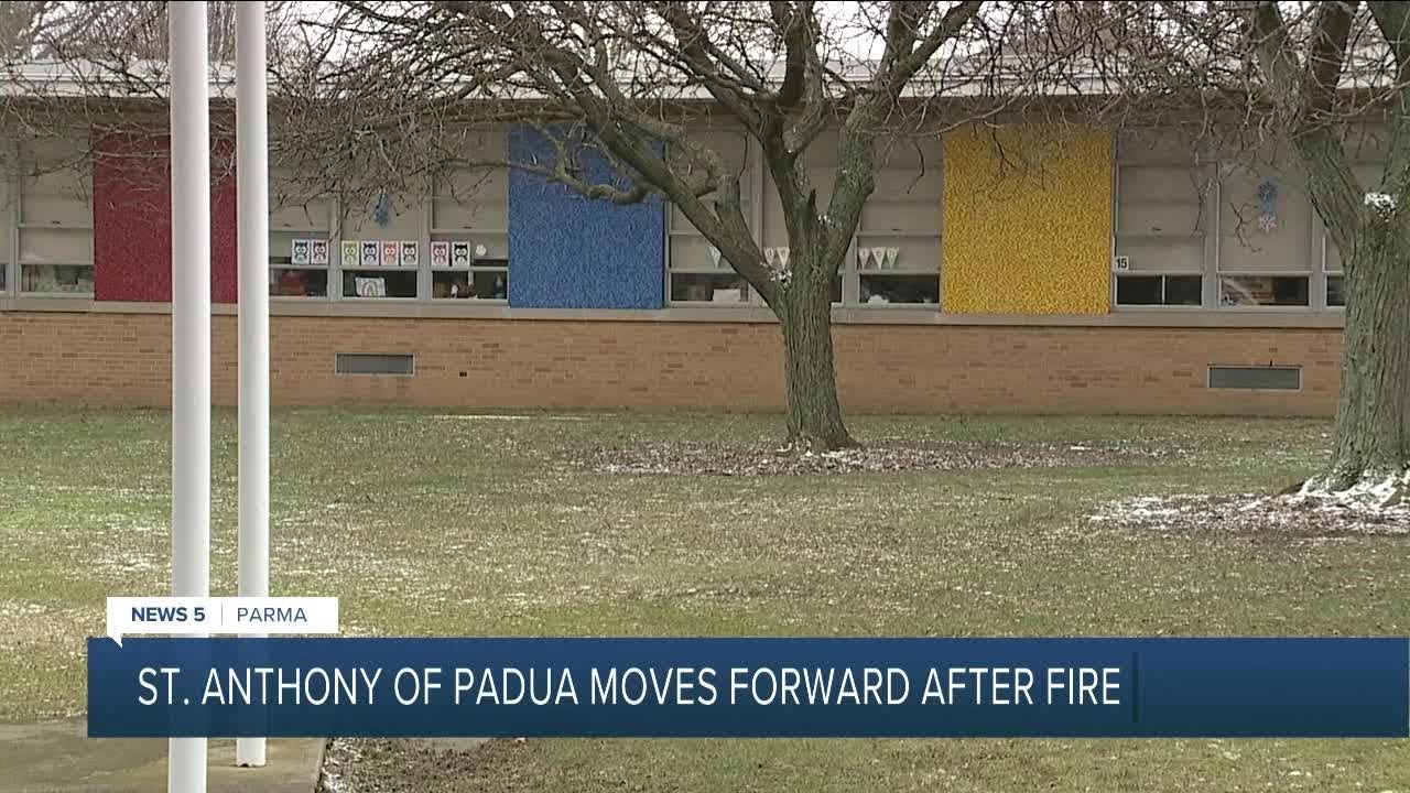 Repairs begin on St. Anthony of Padua School, damaged by arson fire ...