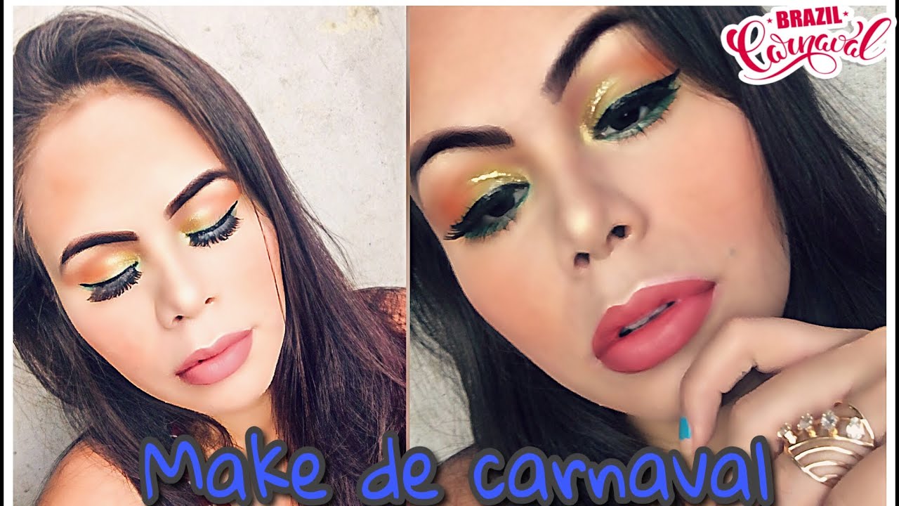 Make básica de carnaval - YouTube