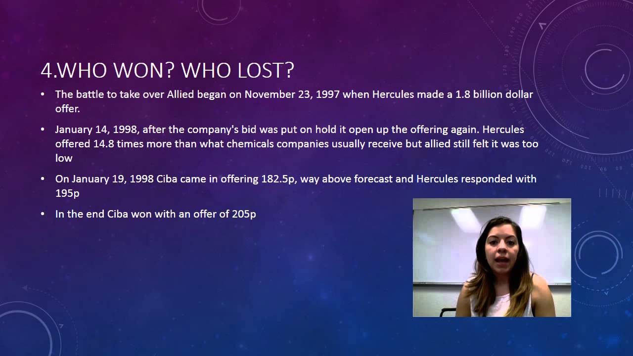 Ciba’S acquisition of Allied Colloids - YouTube