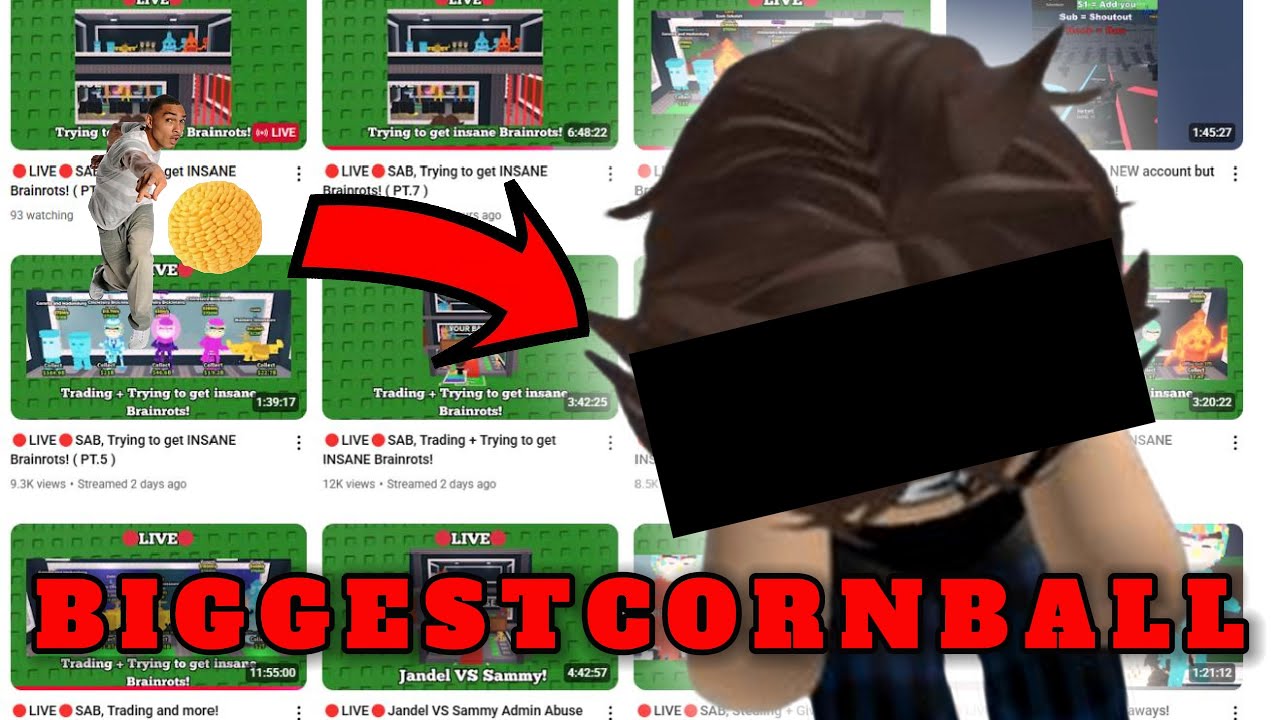 THE BIGGEST CORNBALL ON YOUTUBE - YouTube