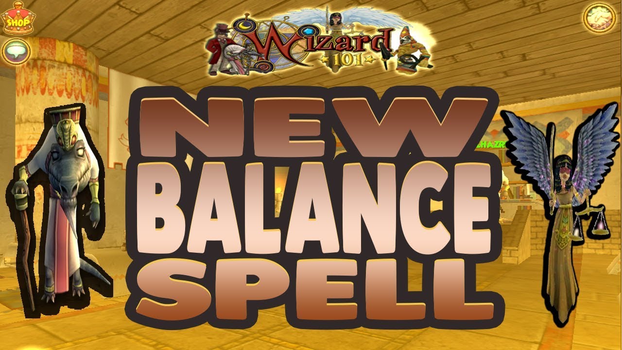 NEW! BEST BALANCE SPELL! (Wizard101) - YouTube