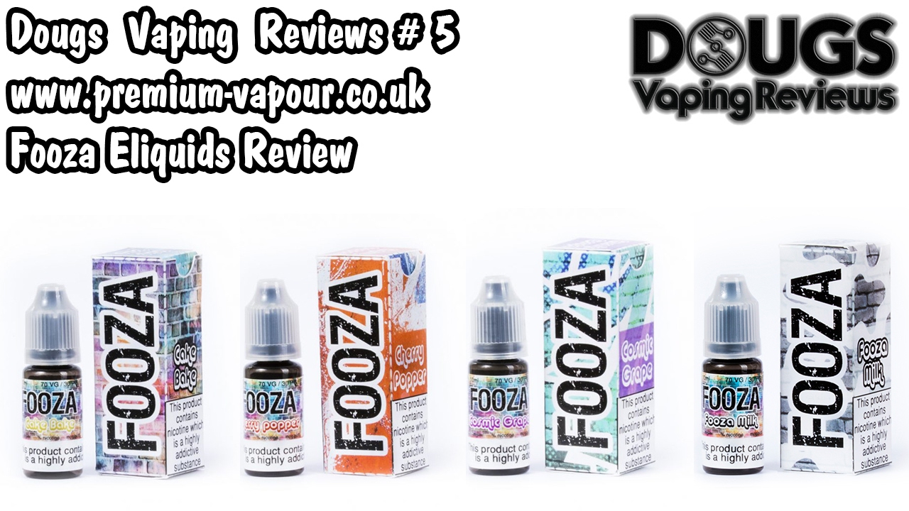 Fooza Eliquid Review - YouTube