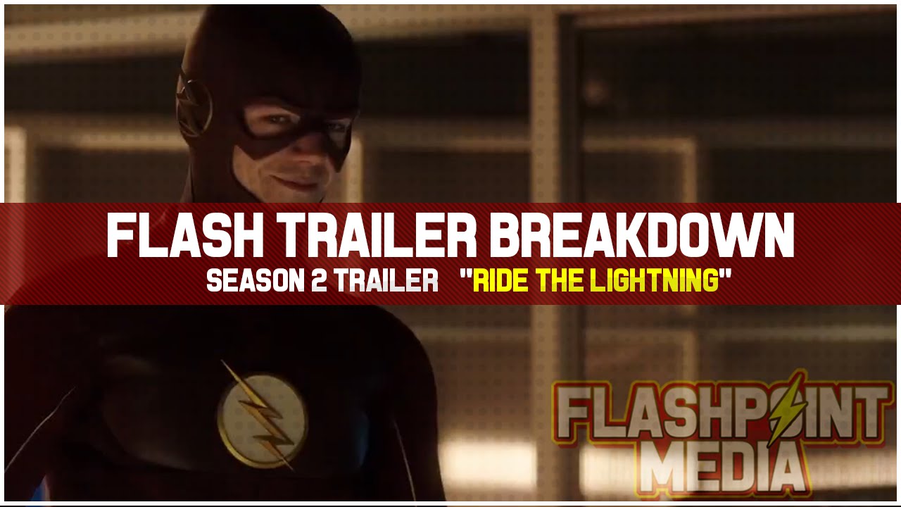 The Flash Season 2 Trailer Breakdown: Ride The Lightning - YouTube