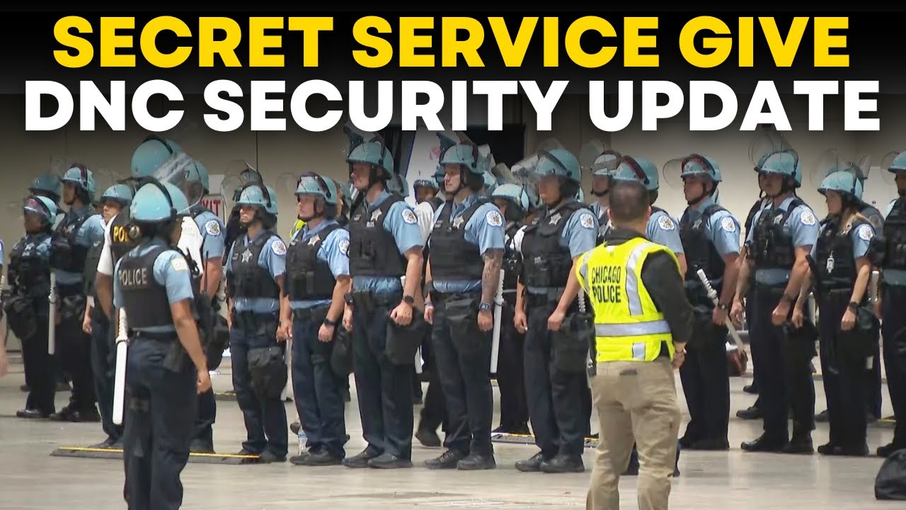 Democratic National Convention News LIVE | Secret Service, Police Provide Final DNC Security ...