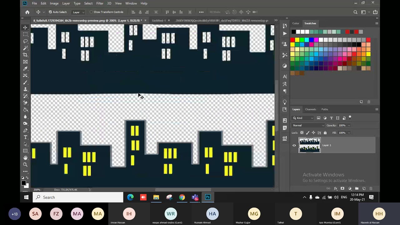 Paper Cut Design Using Adobe Photoshop - YouTube