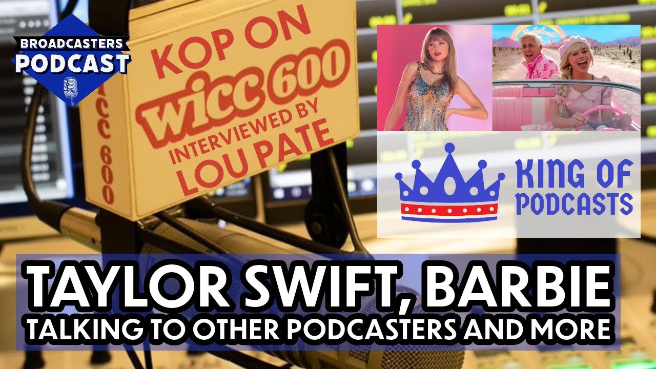 Talking Taylor Swift, Barbie, Talking to Other Podcasters and more ...