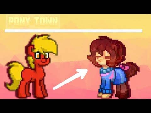 Como hacer a Frisk | Pony Town - YouTube