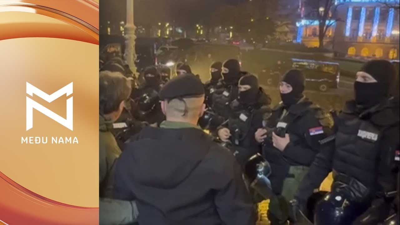 Policija hapsi i optužuje za rušenje Ustavnog poretka - YouTube
