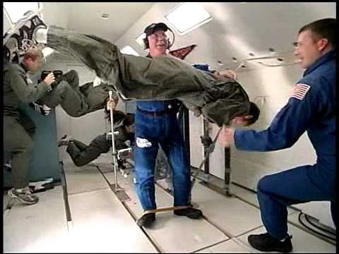 BYU students in the NASA Vomit Comet - YouTube