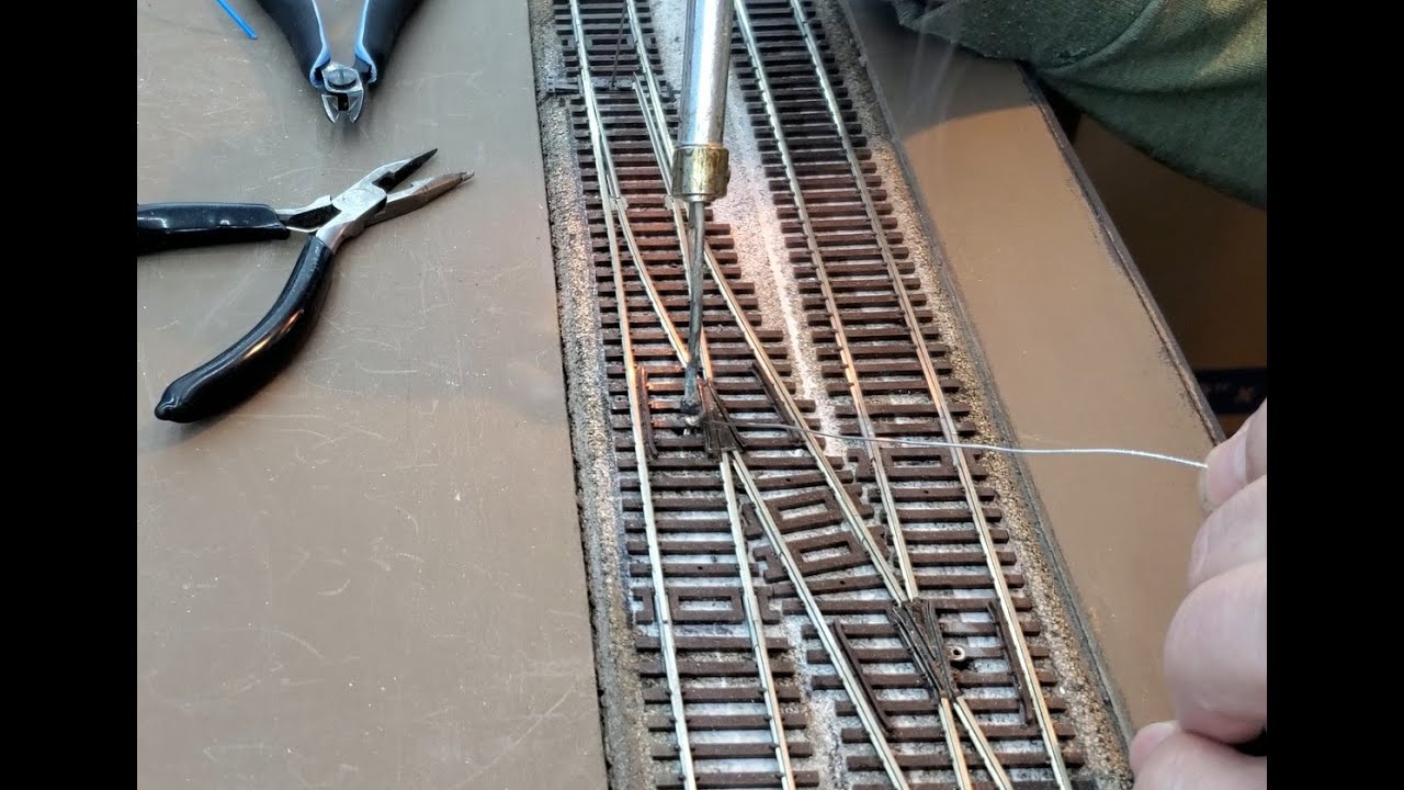 Connecting Frog Wires to Atlas #4 and #6 Custom Line Turnouts to Allow ...