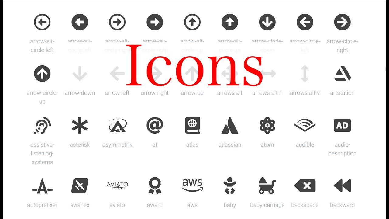 Ep.20 การนำไอคอน (Icon) มาใช้งานร่วมกับเมนู , สอนปรับแต่ง AdminLTE v3 ...