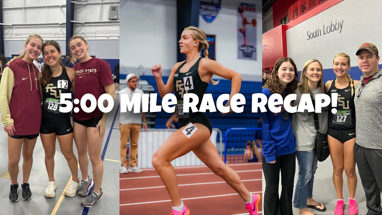 Jimmy Carnes Race Recap | 5 Flat Mile PB! - YouTube