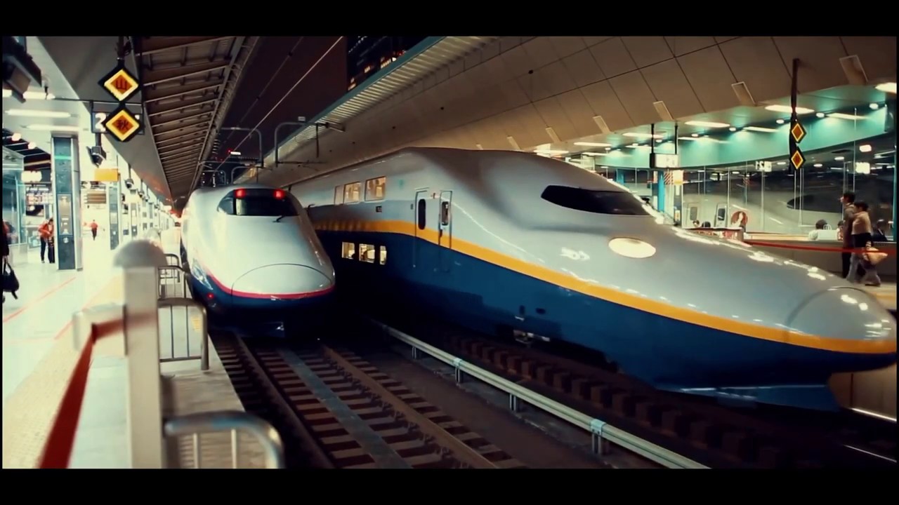 Japan Shinkanshen High Speed Bullet Train(320km/h) | Fastest Train ...